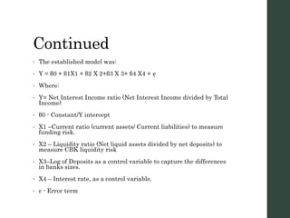Liquidity Risk Measurement | PPTX