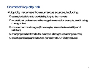 Liquidity Risk Oct 4 | PPT