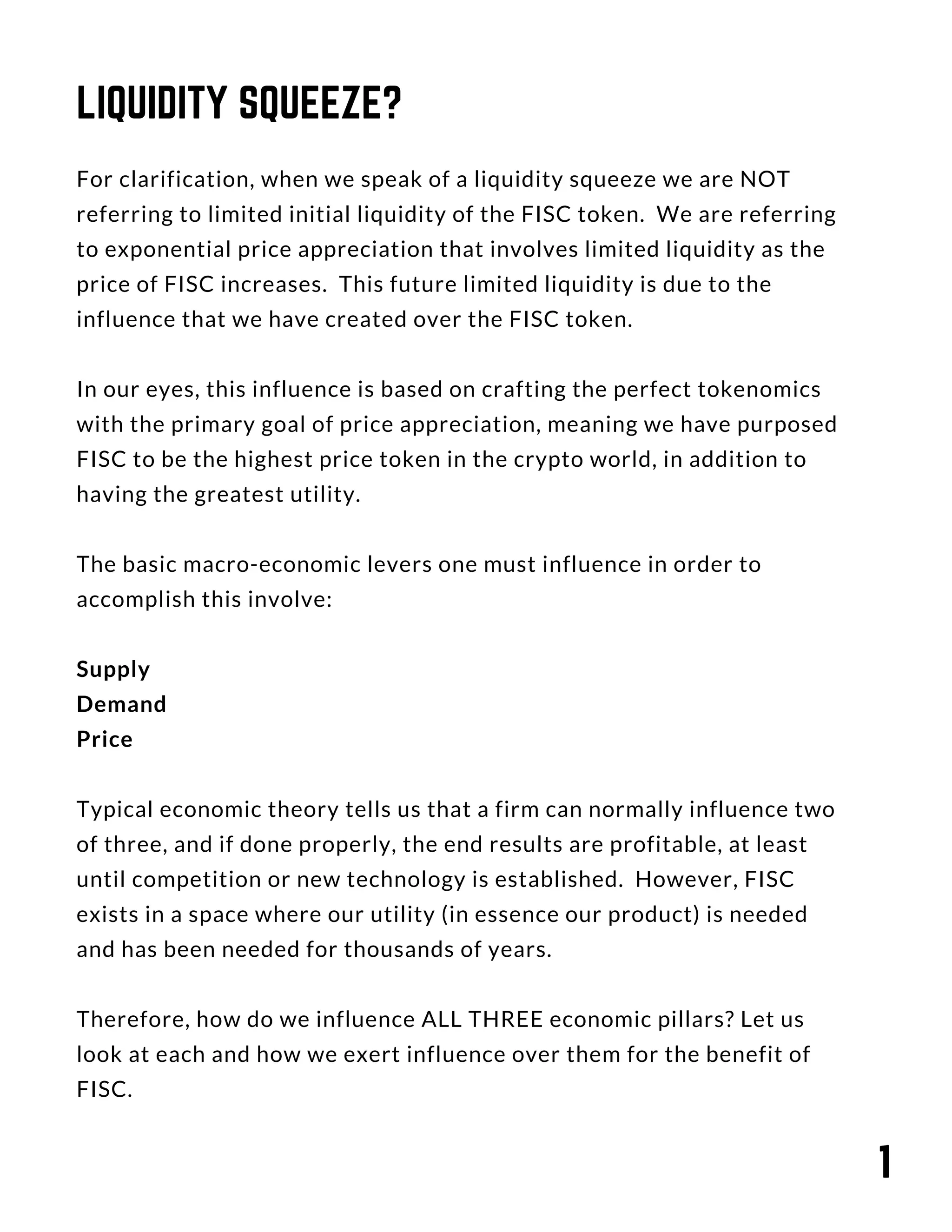 Liquidity Squeeze Thesis | PDF | Stocks and Bonds | Personal Investing
