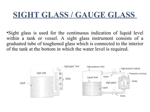 Liquid level measurement | PPT | Physics | Science