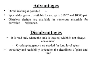 Liquid level measurement | PPT