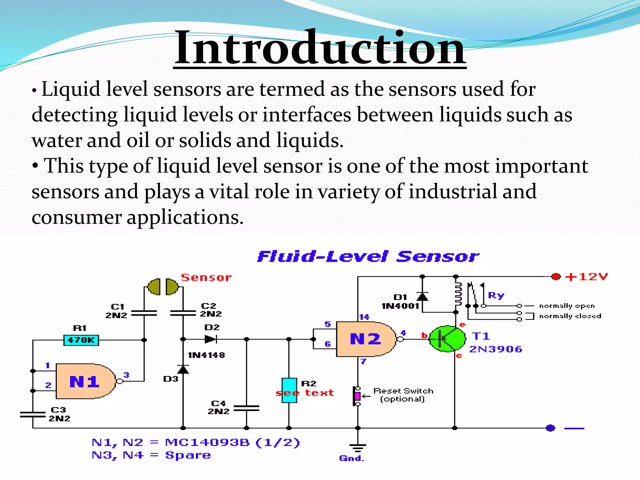 Liquid level transducer | PPTX