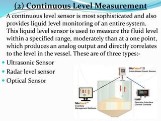 Liquid level transducer | PPTX