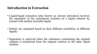 Liquidliquidextraction 1-171202052711 | PPT