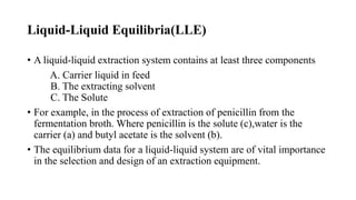 Liquid liquid extraction 1 | PPTX