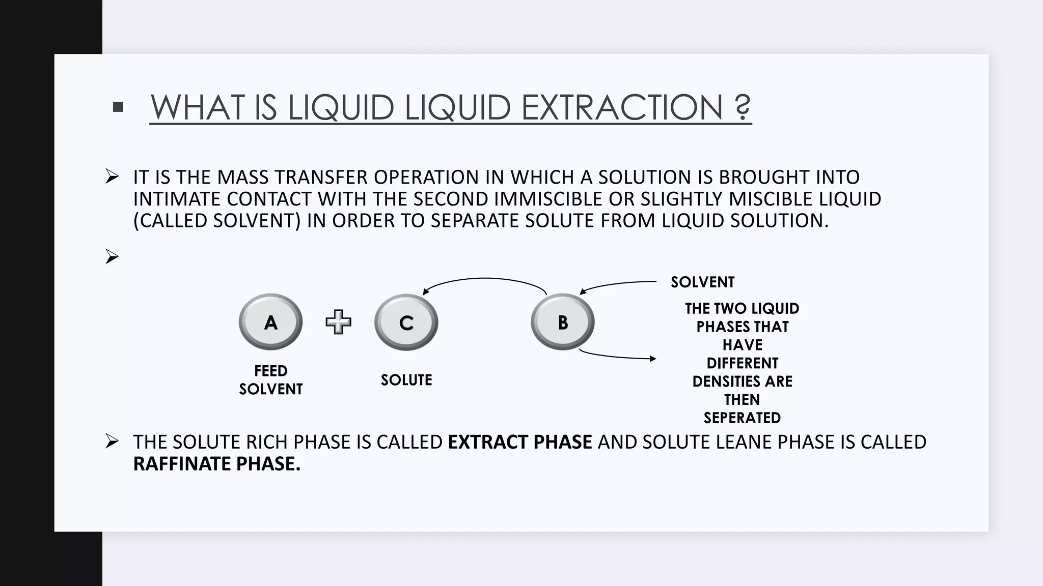 LIQUID LIQUID EXTRACTION | PDF