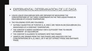 LIQUID LIQUID EXTRACTION | PDF