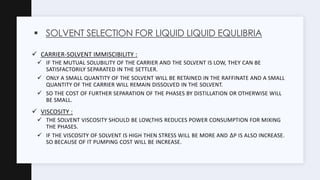 LIQUID LIQUID EXTRACTION | PDF