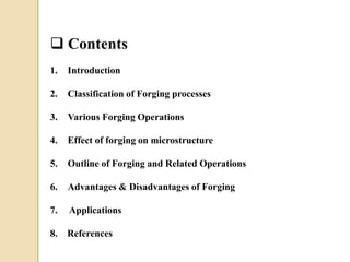 Liquid metal forging | PPT