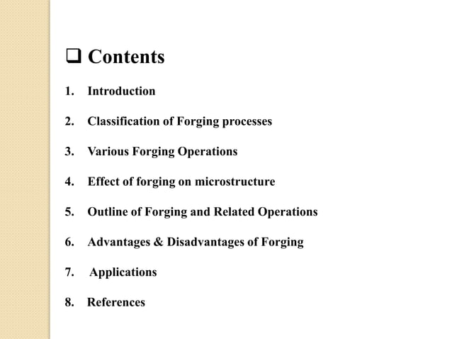 Liquid metal forging | PPT