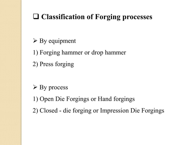 Liquid metal forging | PPT