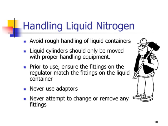 Liquid Nitrogen Productions and Handling | PPT