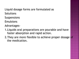 Liquid Oral Preparations (1) (1).pptx pharmaceutics I | PPTX