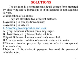 LIQUID ORAL PREPARATION SOLUTION.ppt pha | PPT