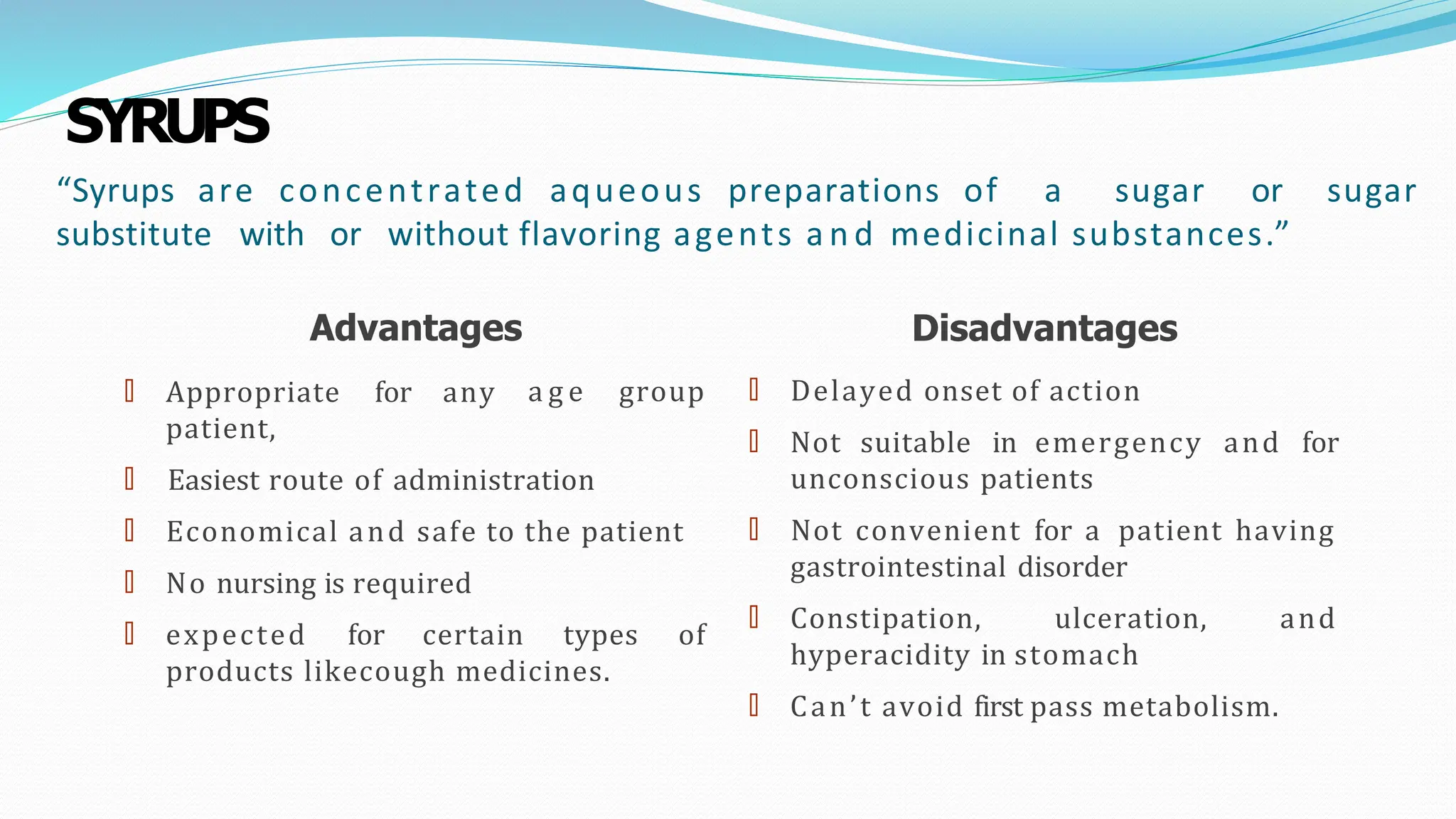 liquids preparations for oral administration | PPTX