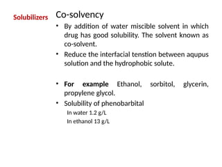 Liquid Orals Introduction and Classification | PPTX