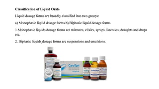 Liquid orals.pptx Industrial Pharmacy go | PPTX