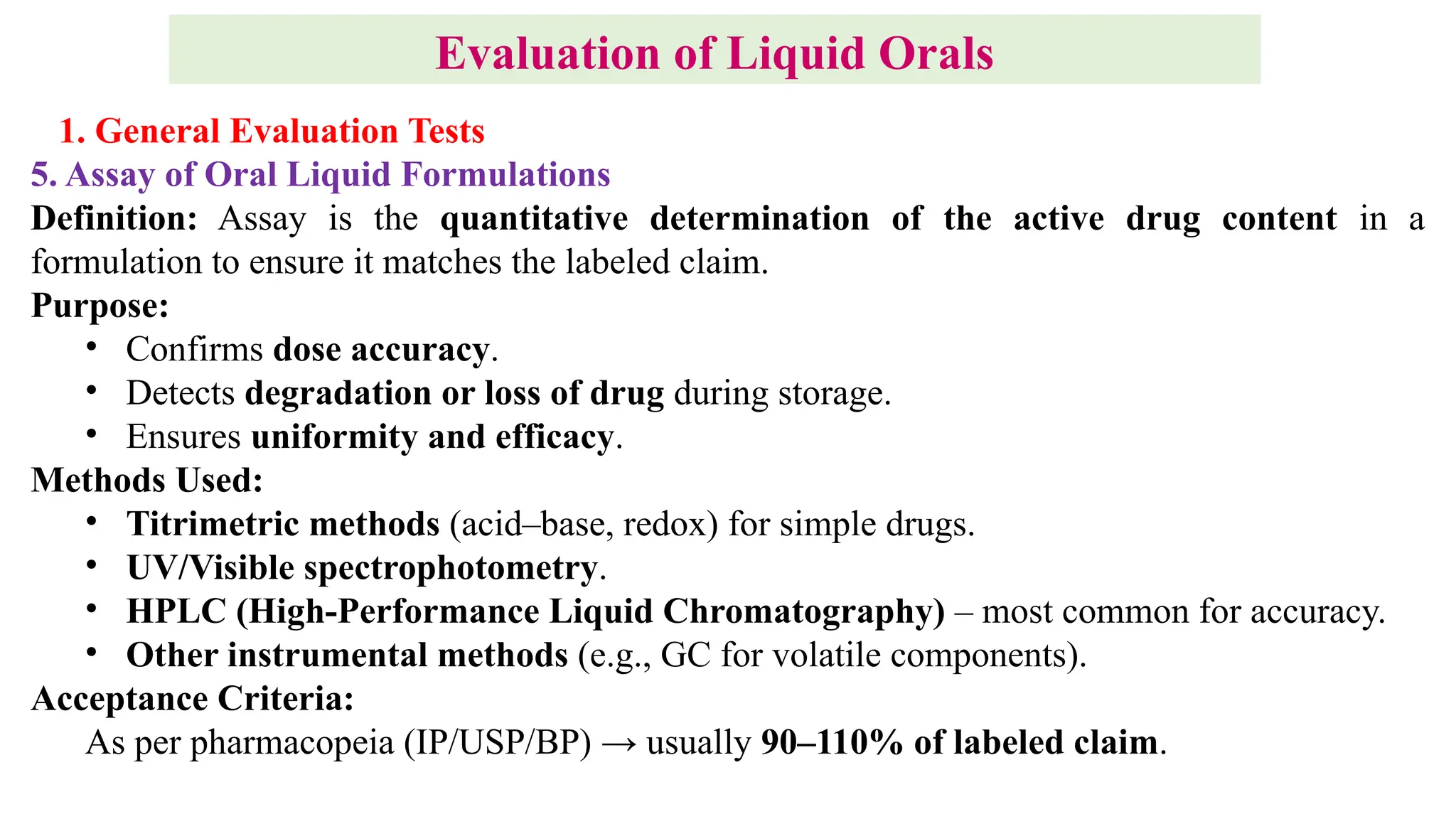 Liquid Orals Industrial Pharmacy-I Unit II | PPTX