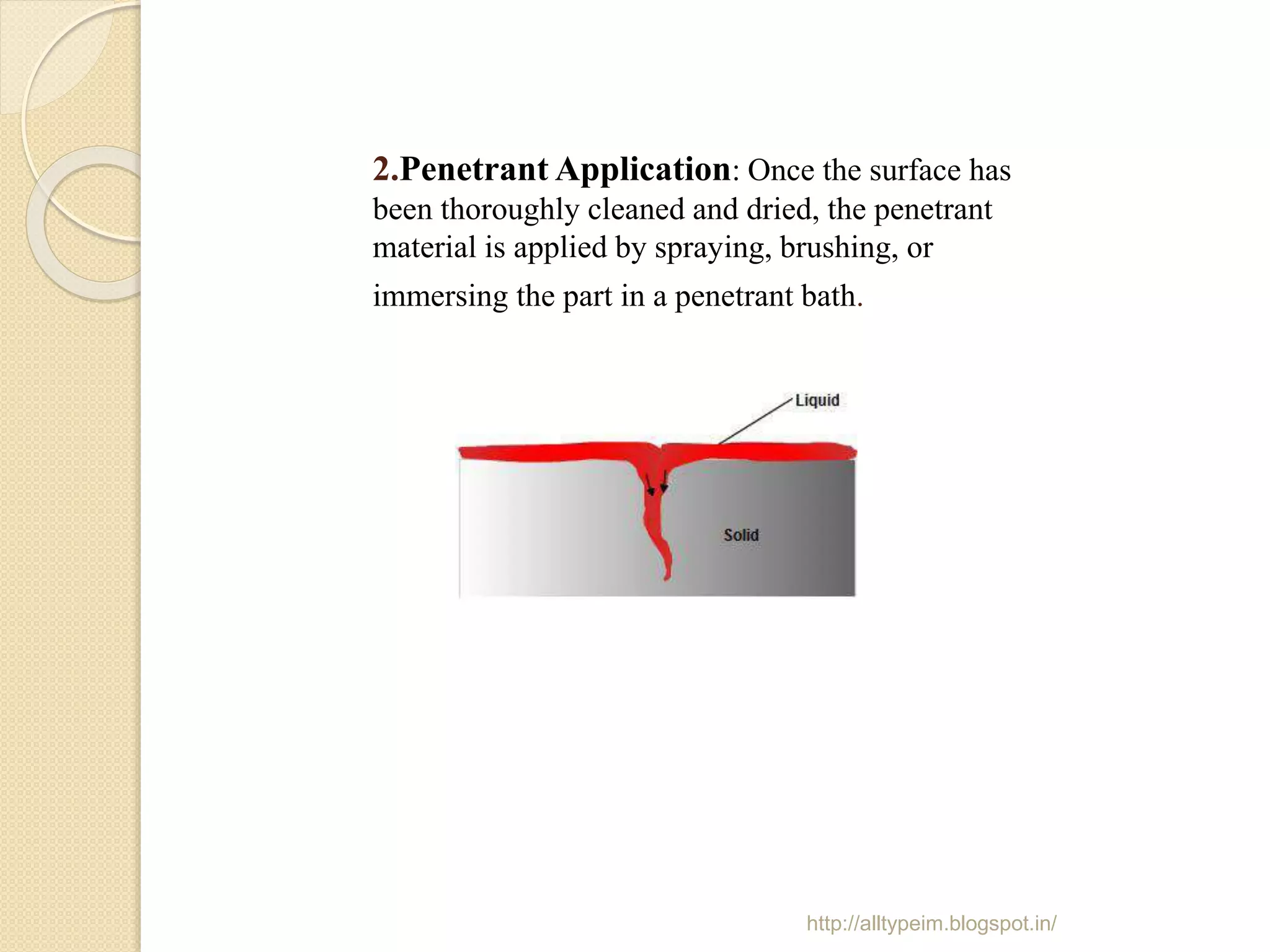 Liquid penetrant testing | PPTX
