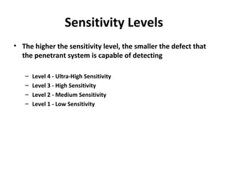 Liquid penetrate inspection | PPT