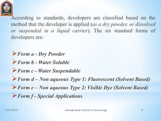 Liquid penetrate testing continued | PPTX