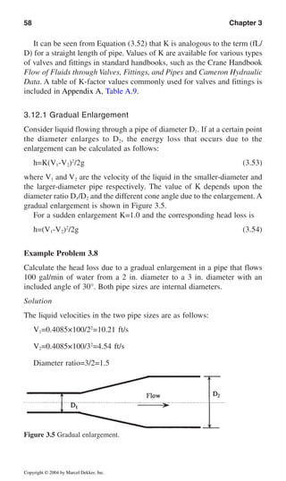 Liquid pipeline hydraulics (e.shashi menon, 2004) book | PDF