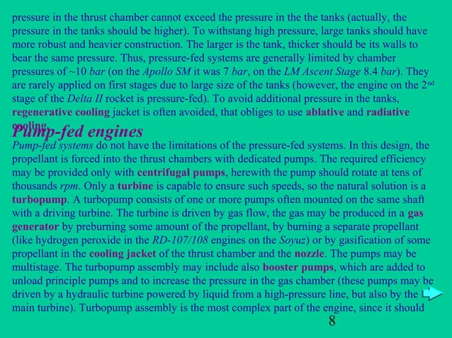 Liquid propulsion ppt | PPS | Chemistry | Science