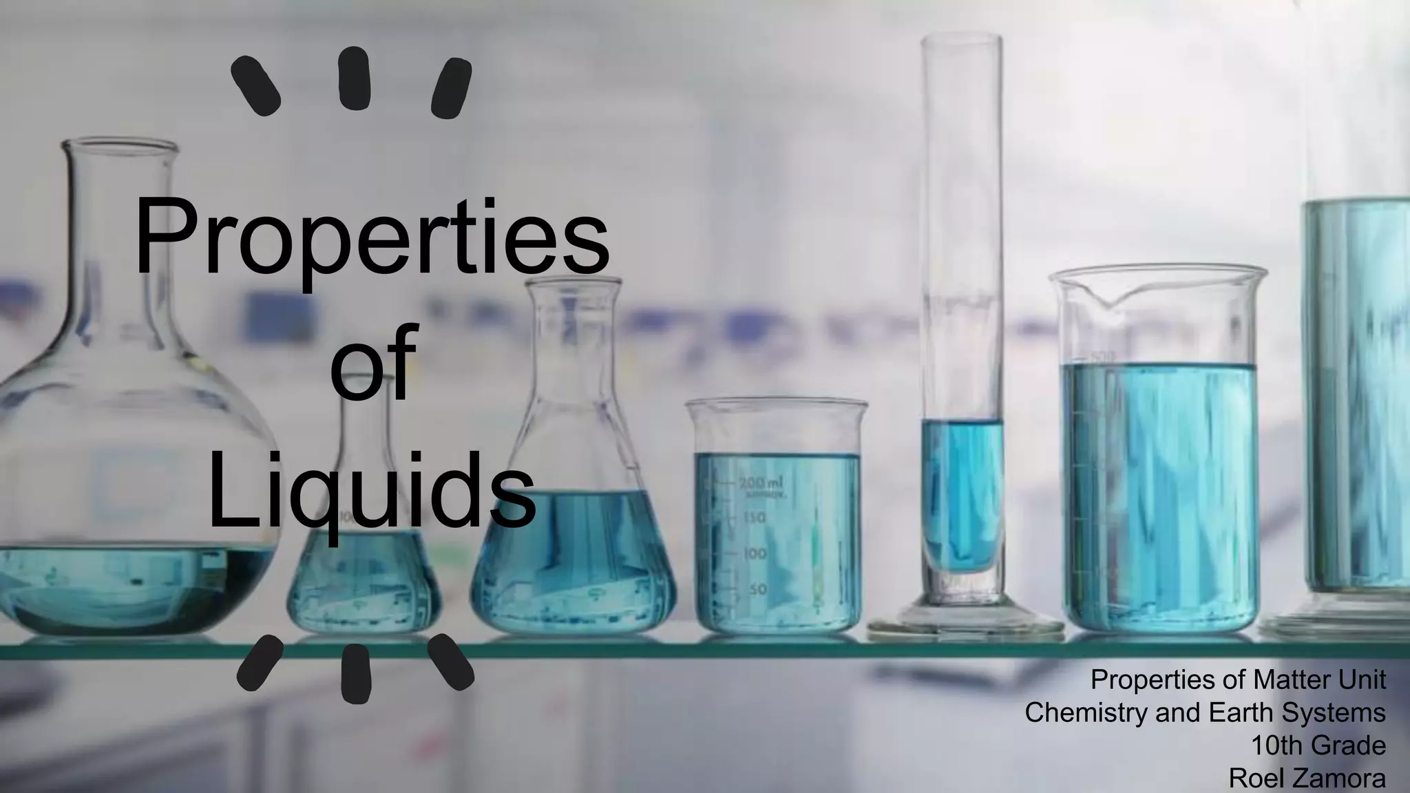 Properties of Liquids | PPTX