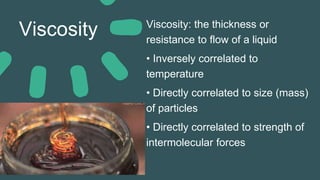 Properties of Liquids | PPTX