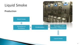 Liquid smoke as a preservative for fresh water | PPTX