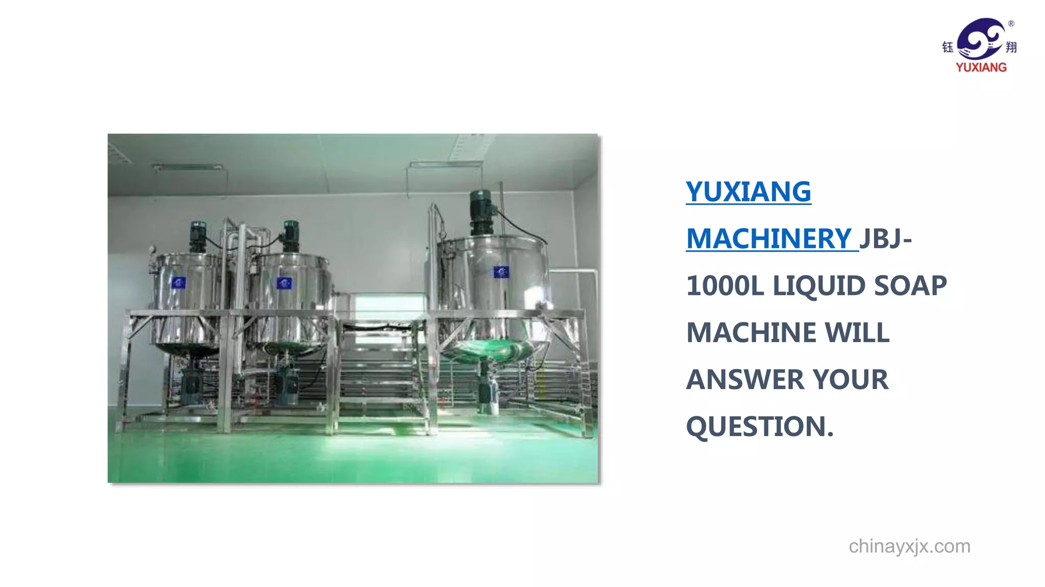 Liquid soap making machine | PPTX