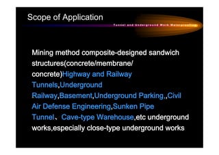 Liquid spray applied waterproofing | PDF