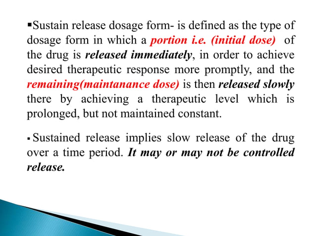 Liquid sustained release systems | PPTX