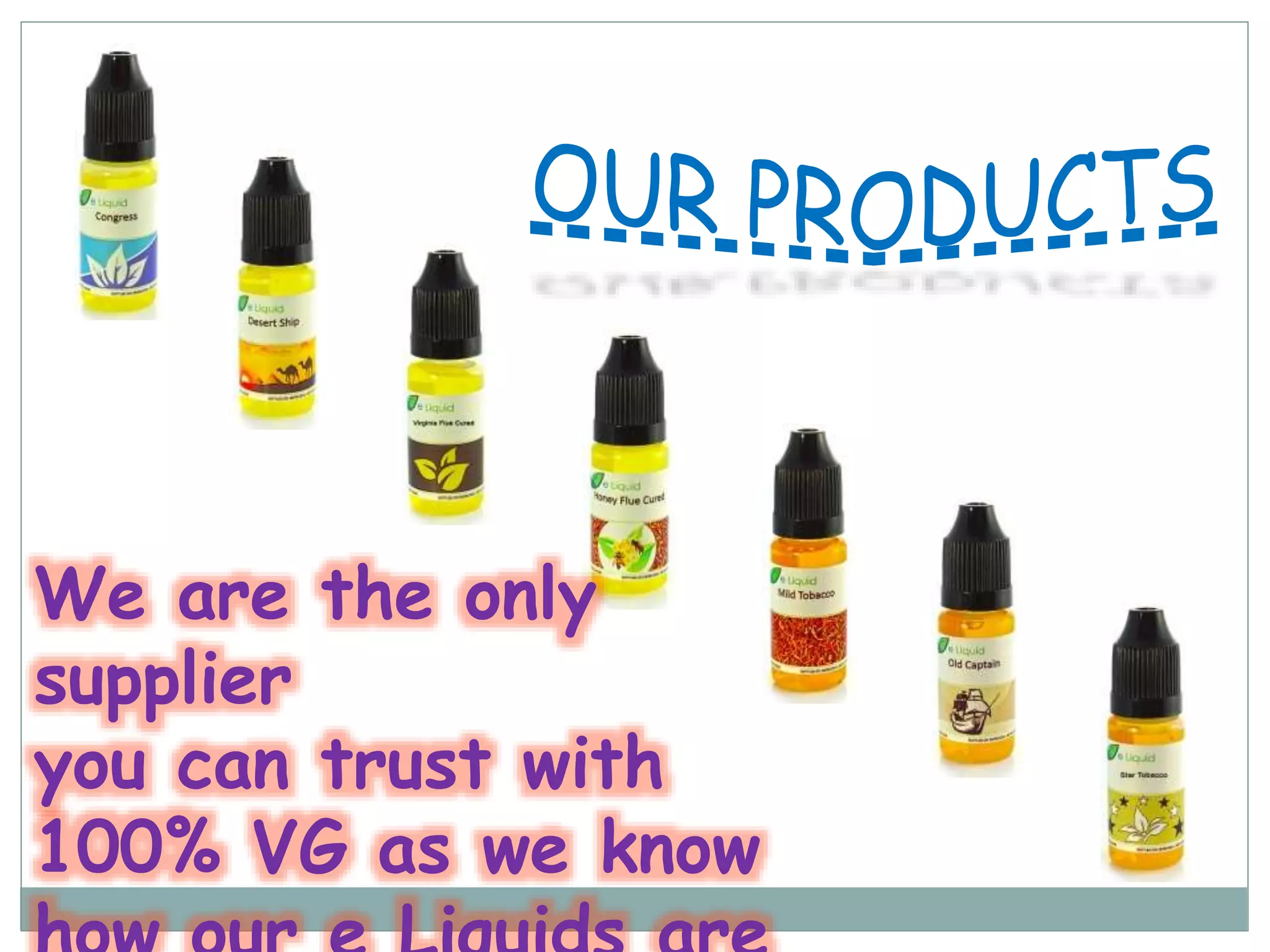 Liquid tobacco | PPT