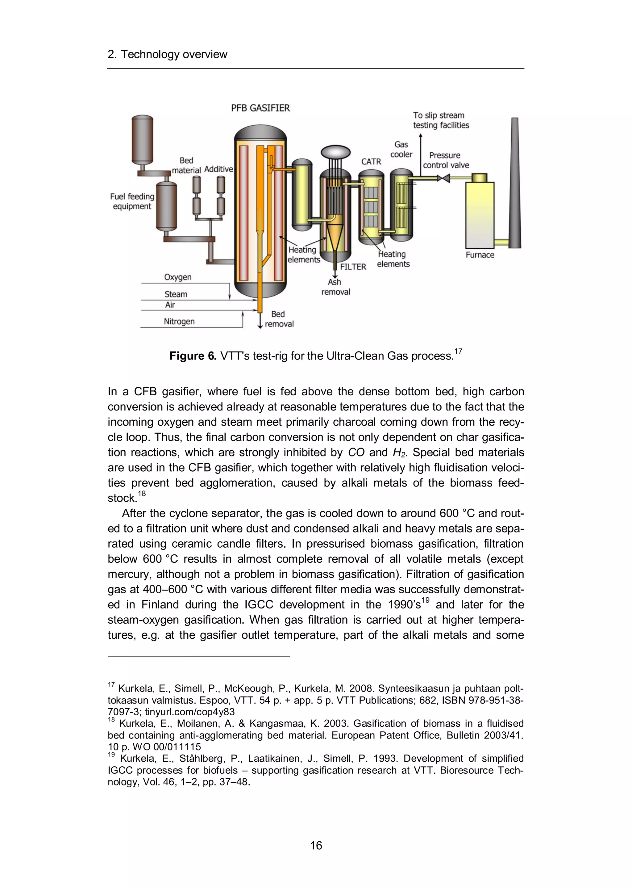 Liquid transportation fuels via large scale fluidised bed gasification of lignocellulosic ...