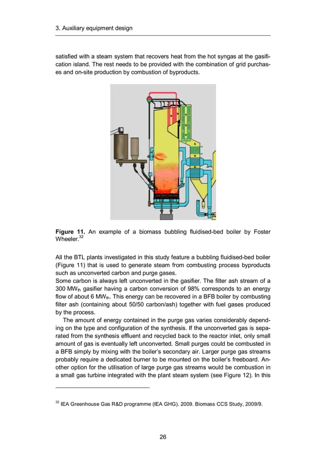 Liquid transportation fuels via large scale fluidised bed gasification of lignocellulosic ...