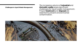 Efﬁcient Solutions for Liquid Waste Management: Services and Disposal ...