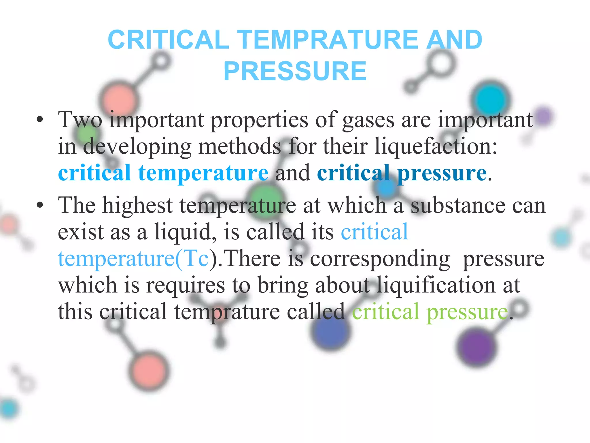 Liquification of gases | PPTX