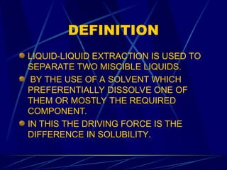 Liquid Liquid Extraction Unit by Armfield | PPT