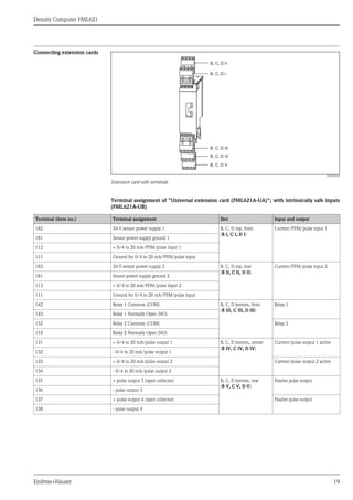 Liquiphant M Density and Density Computer FML621 | PDF