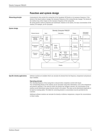 Liquiphant M Density and Density Computer FML621 | PDF