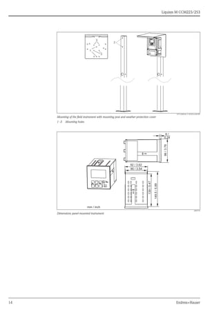 Liquisys m ccm223 ccm253 endress+hauser datasheet-chlorine transmitter ...
