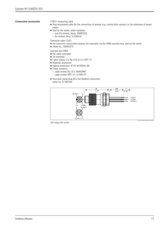 Liquisys m clm223 253 endress+hauser datasheet-conductivity-resistivity ...