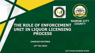 Roles of Enforcement Presentation -R.ppt