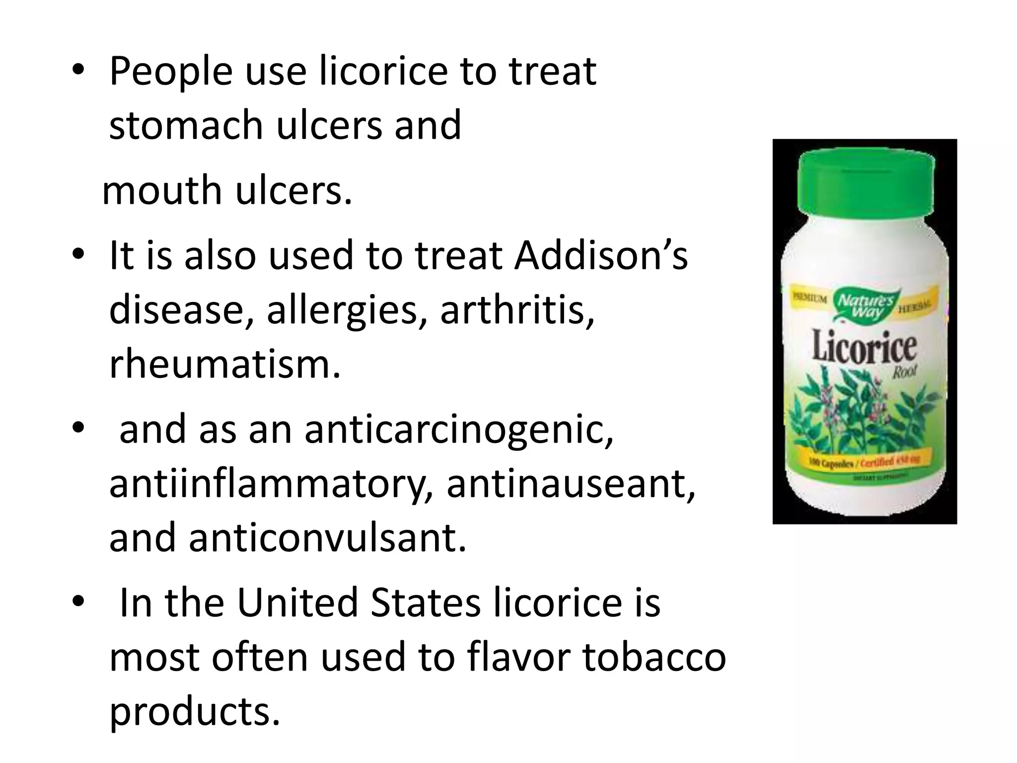 Liquorice.ppt 5th sem.ppt