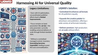 LIQWID, the Digital Advertising Operating System, at a Glance | PPT