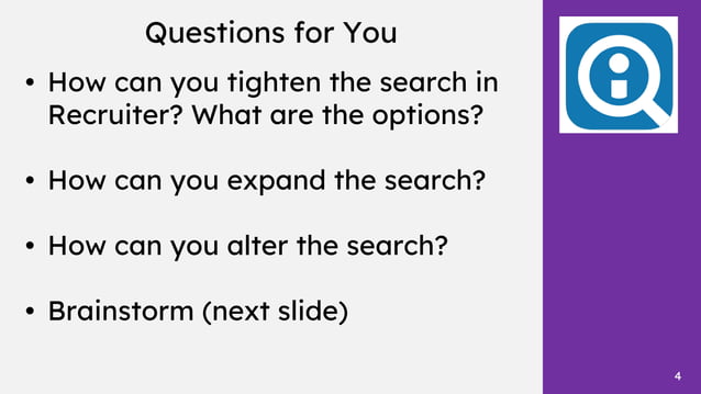 Lir 2021 How To Boolean Selected Slides From Linkedin Recruiter Mastery Class Ppt