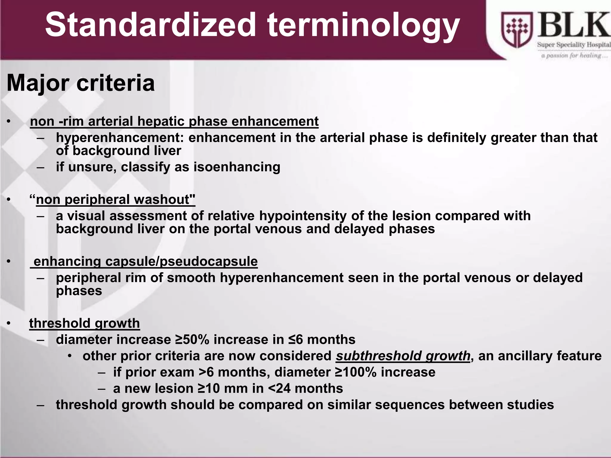 Lirads new 2018 | PPTX
