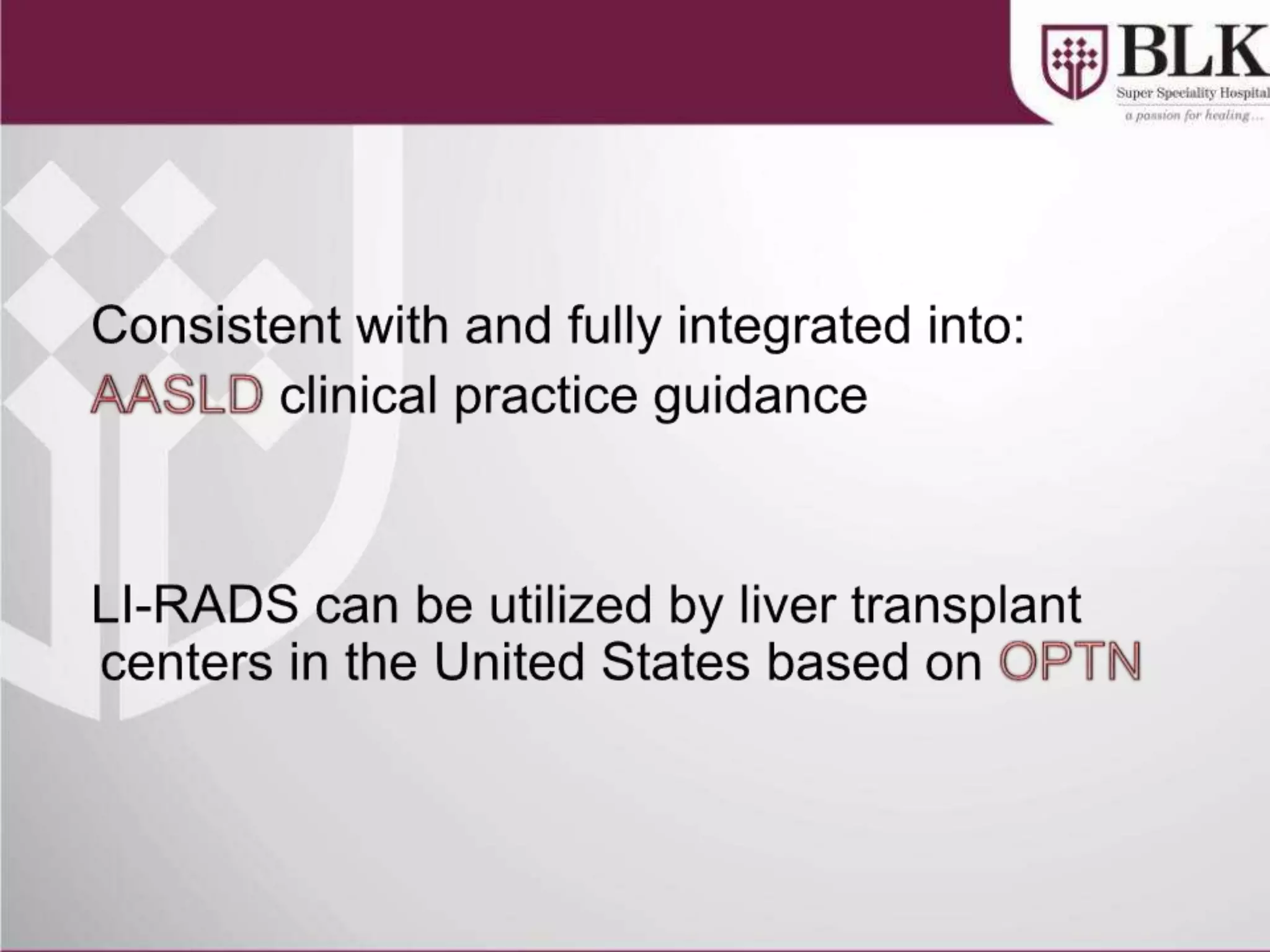 Lirads new 2018 | PPTX