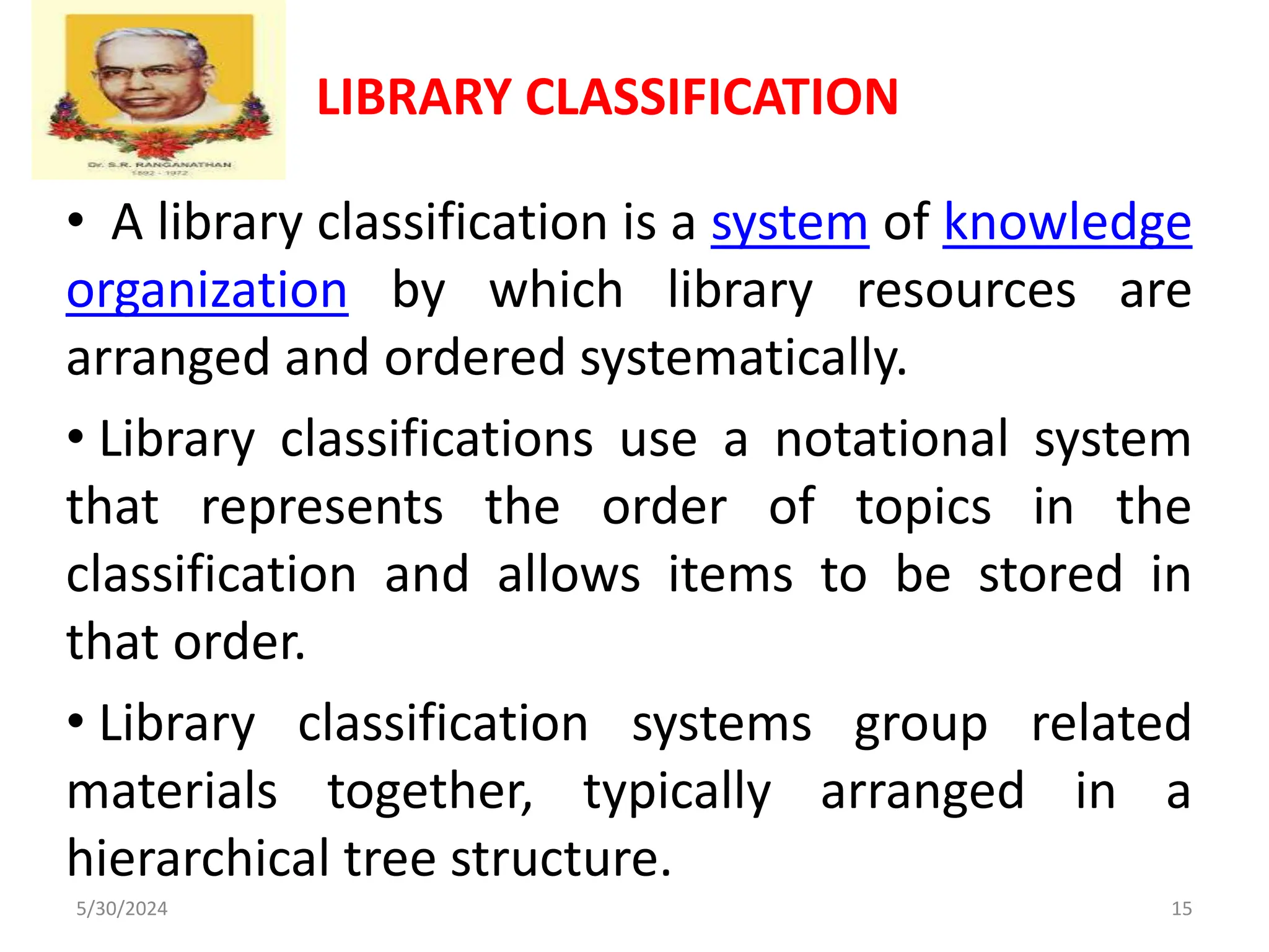 Lirary Classification-Need and Purpose.ppt